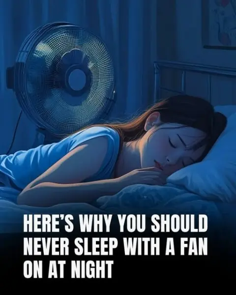 Here’s Why You Shouldn’t Sleep With A Fan At Night