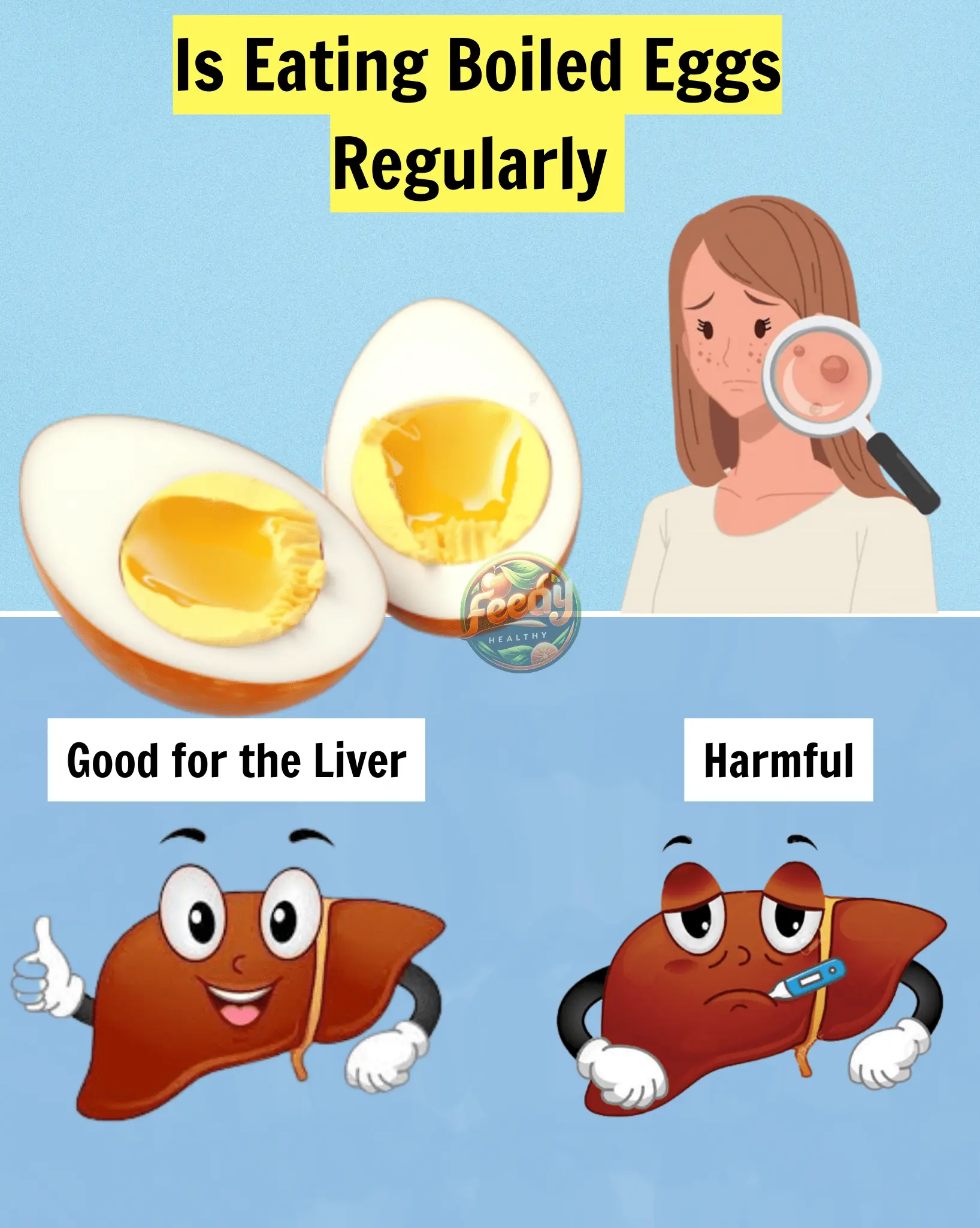 Is Eating Boiled Eggs Regularly “Good for the Liver” or “Harmful”? Note: 3 Things to Remember ...