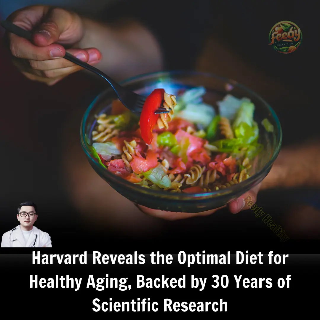 Harvard Reveals the Optimal Diet for Healthy Aging, Backed by 30 Years ...
