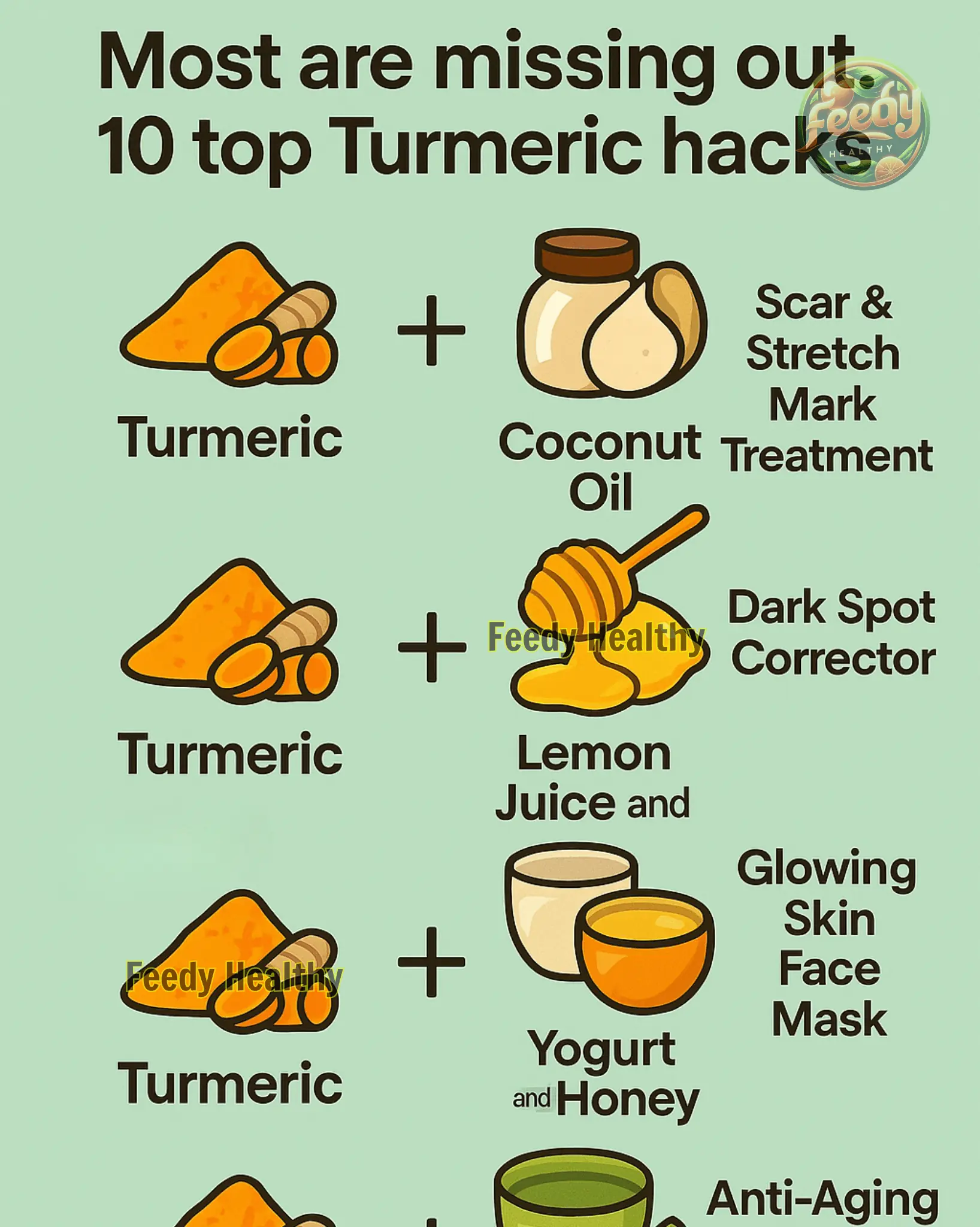 Most are missing out. 10 top turmeric hacks