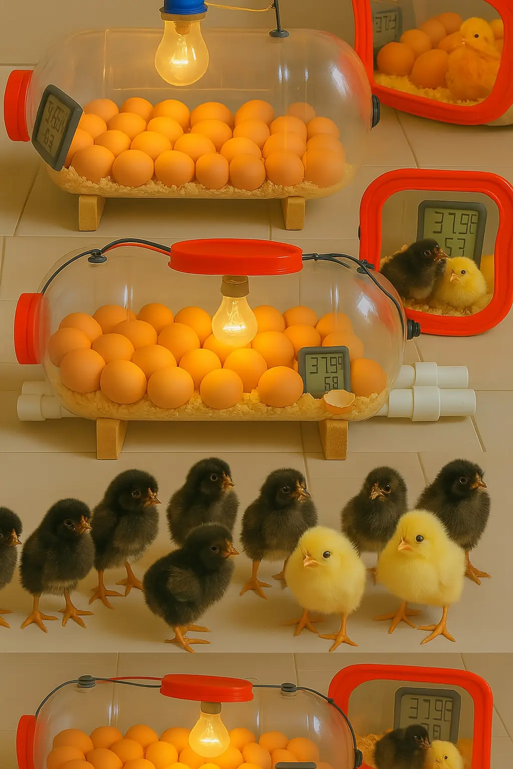 DIY Egg Incubator Magic: Hatch Chicks with Just a Water Bottle!
