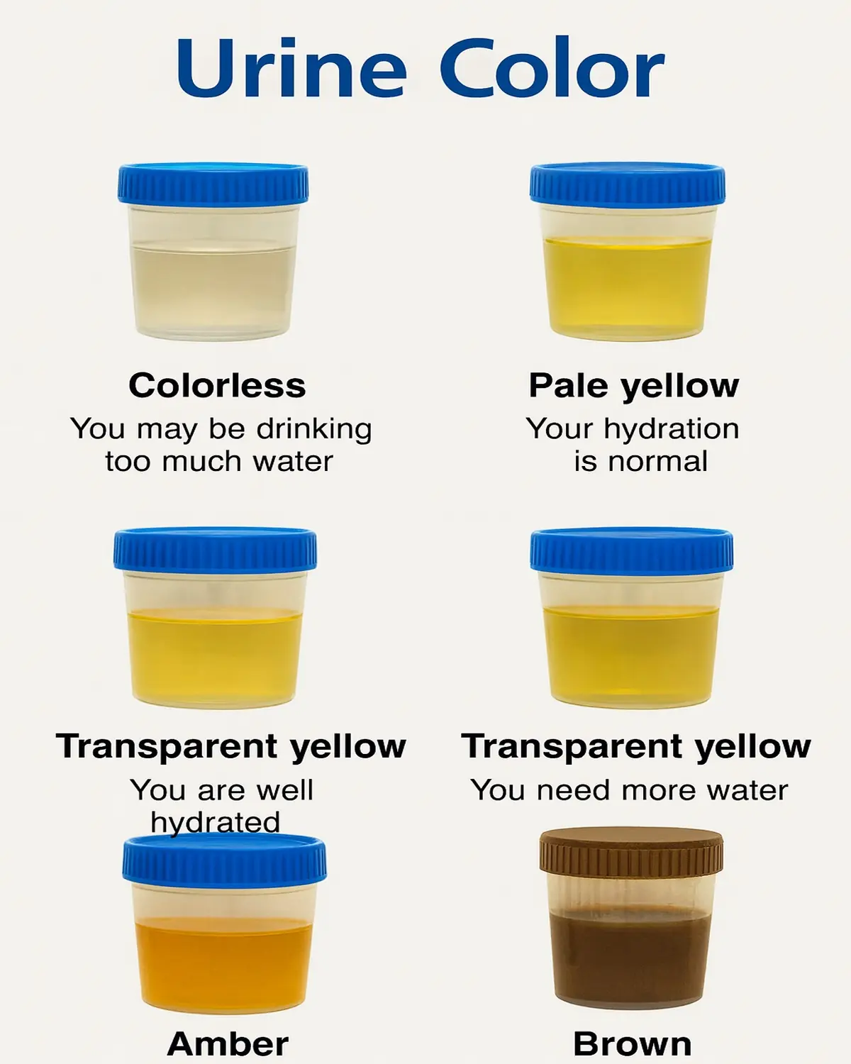 What Your Urine Color Reveals About Your Health