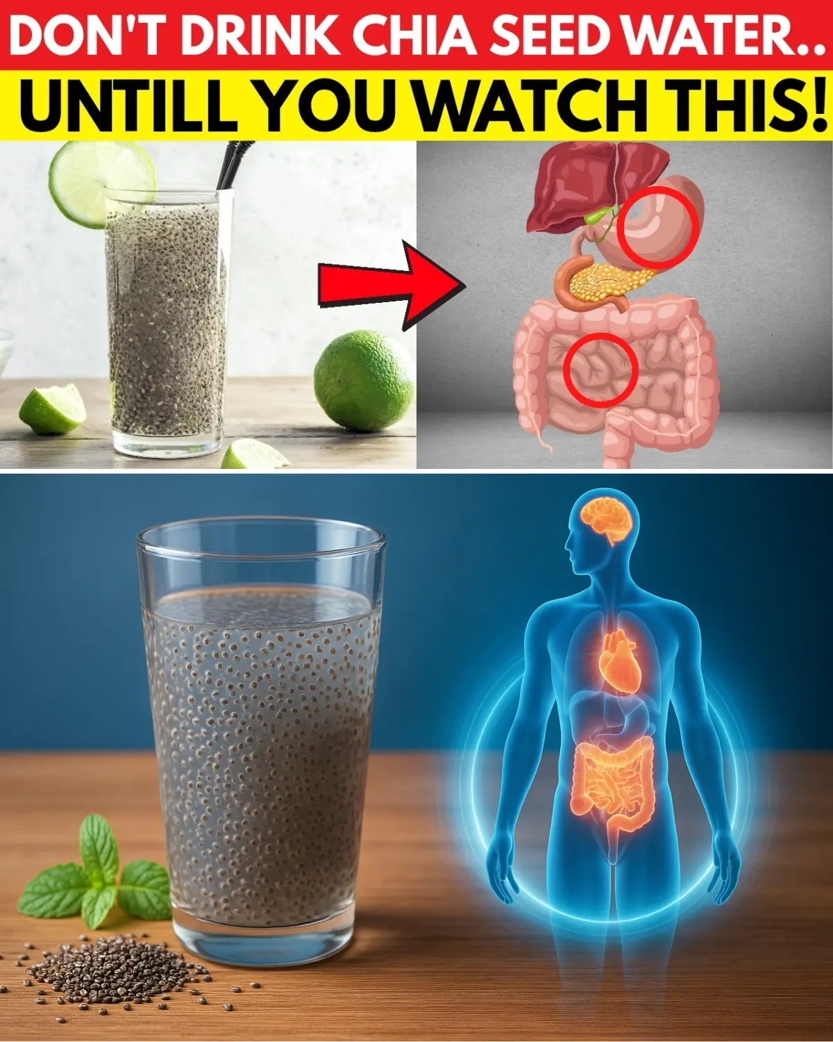 Doctor Explains What Happens If You Drink Chia Seed Water Daily!