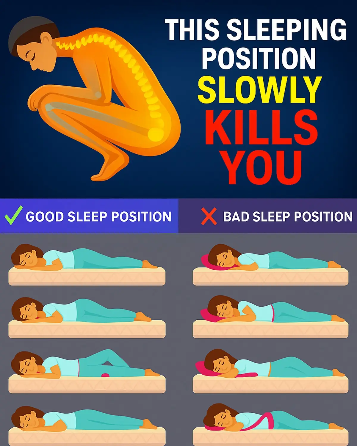 The Sleeping Position That Could Harm You