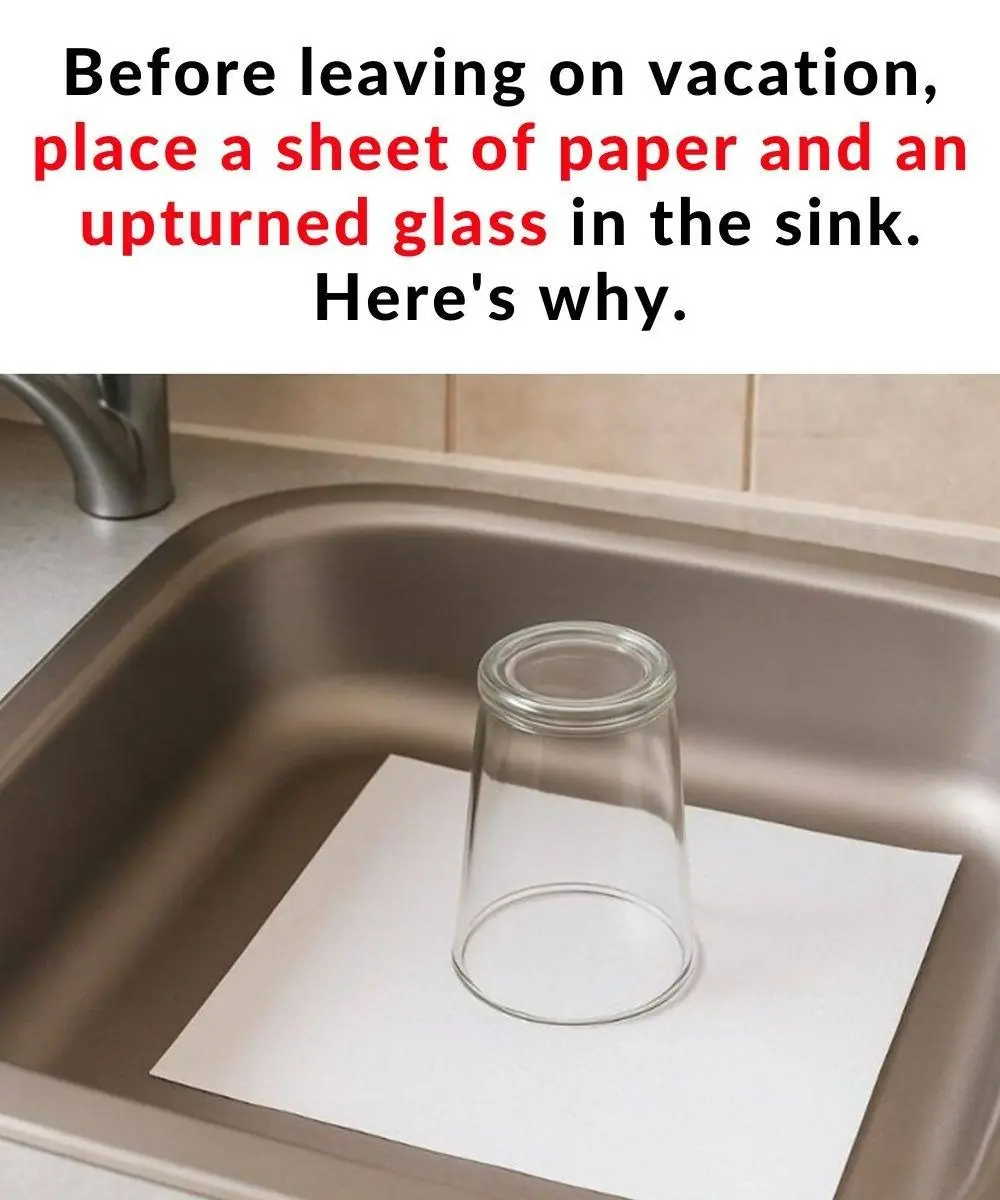 Here’s Why You Should Always Leave an Upside-Down Glass and a Piece of ...